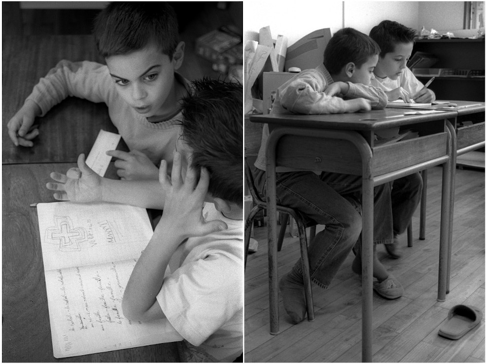 À l'école - Photo noir et blanc - Forumdephotos.com