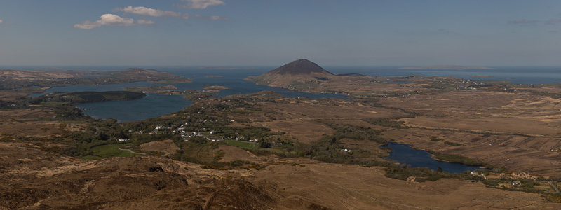 Vue sur Barnaderg Bay depuis Diamond Hill - Photos de paysage et de ...